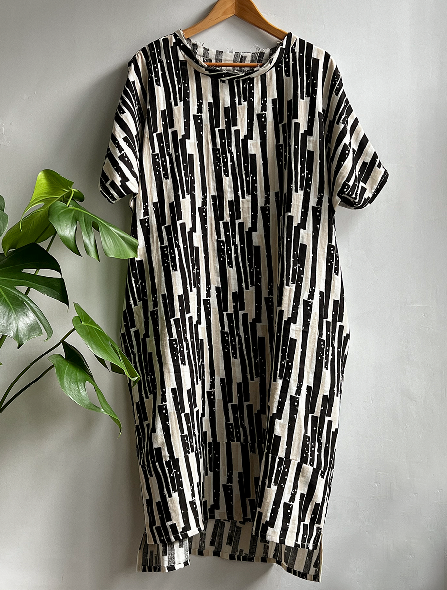 Nani Iro T-shirt dress made in Japanese double gauze – FABERWOOD